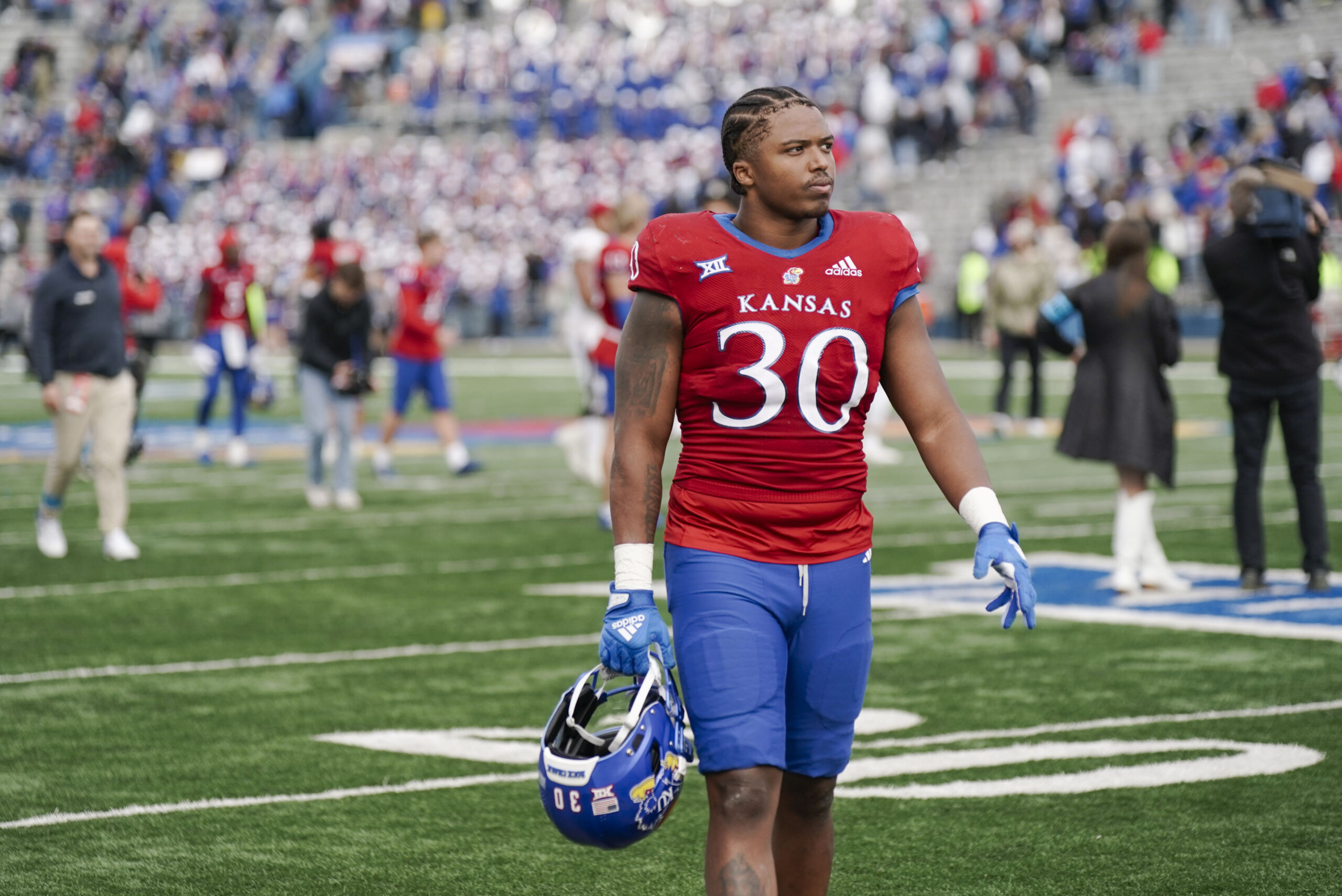KU’s defensive leaders await climactic Senior Day | News, Sports, Jobs ...